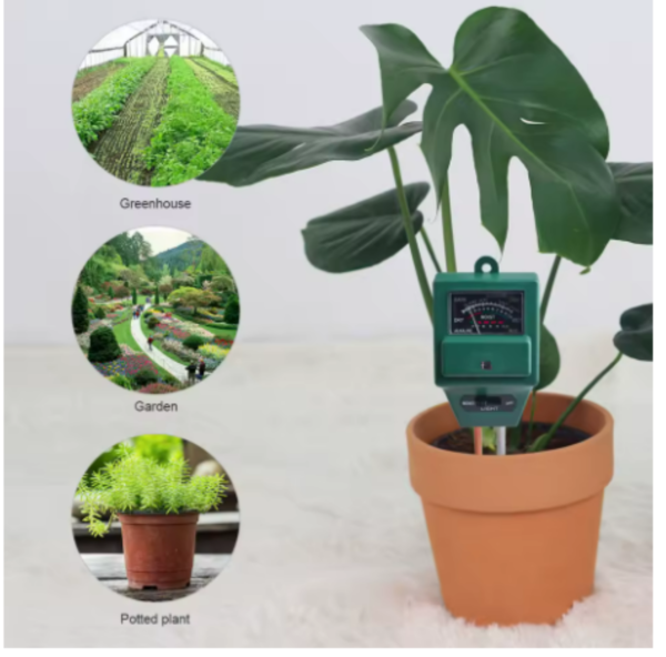 pH Humidity Meter Hydroponic Analyzer 3 In 1 Hygrometer - North ...