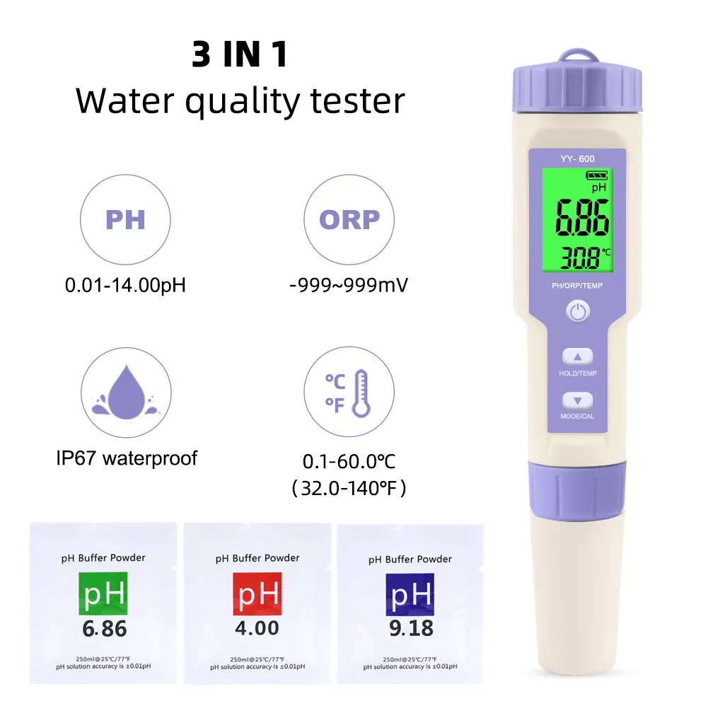 YY-600 PH, ORP & Temperature Meter - North Industrial Lab LLC